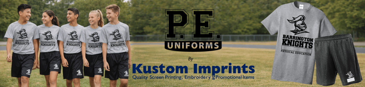 PE Uniform Order Start Kustom Imprints